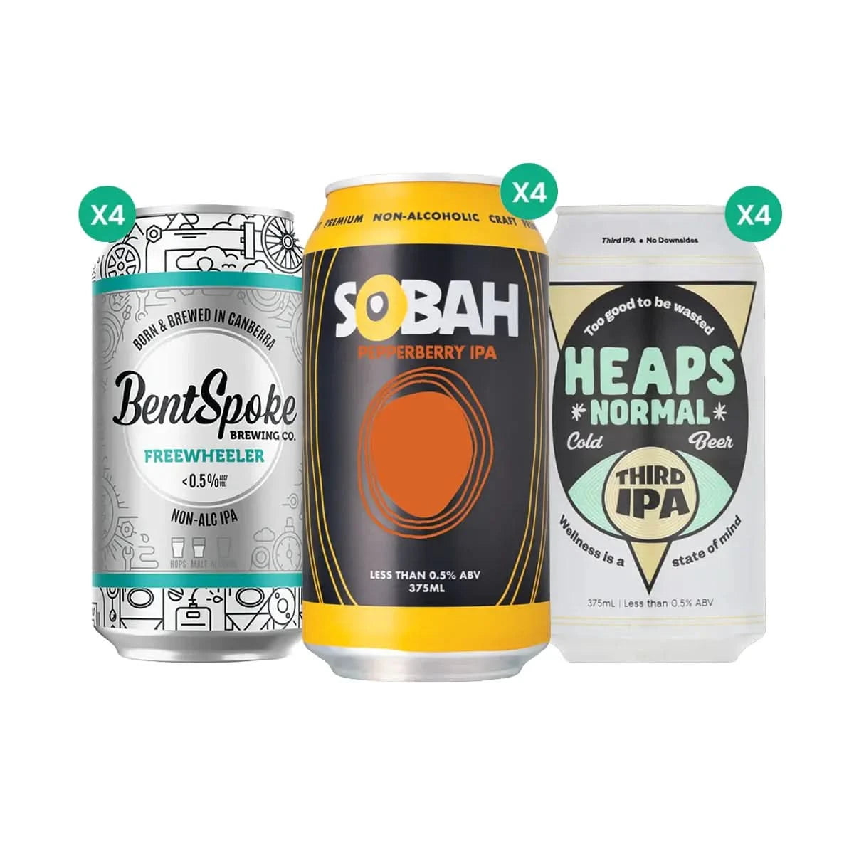IPA Beer Bundle 12 Pack | Sans Drinks