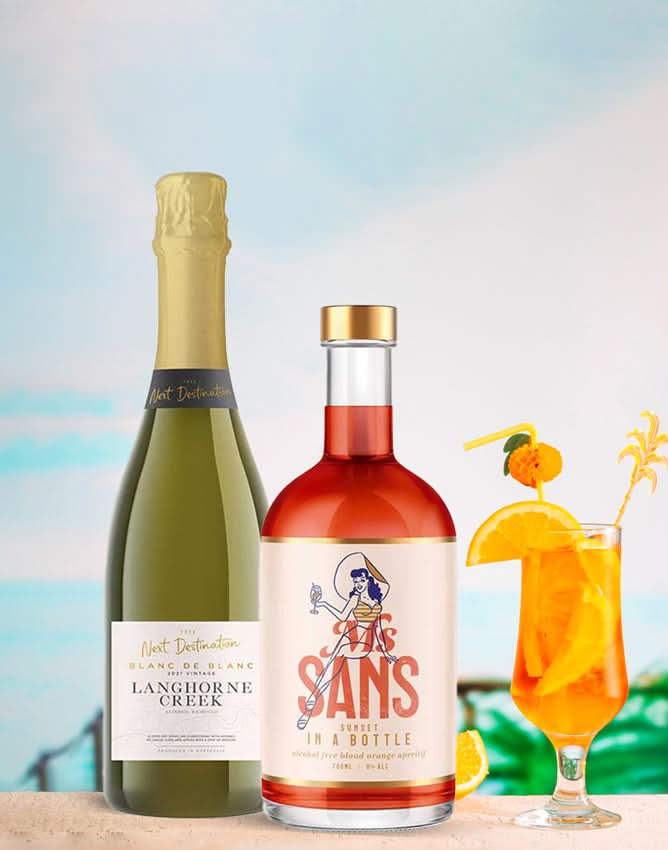 Sunset Cheers Non-Alcoholic Mix Pack | Sans Drinks Australia
