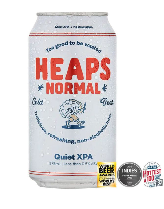 Heaps Normal Quiet XPA | Non-Alcoholic Beer | Sans Drinks