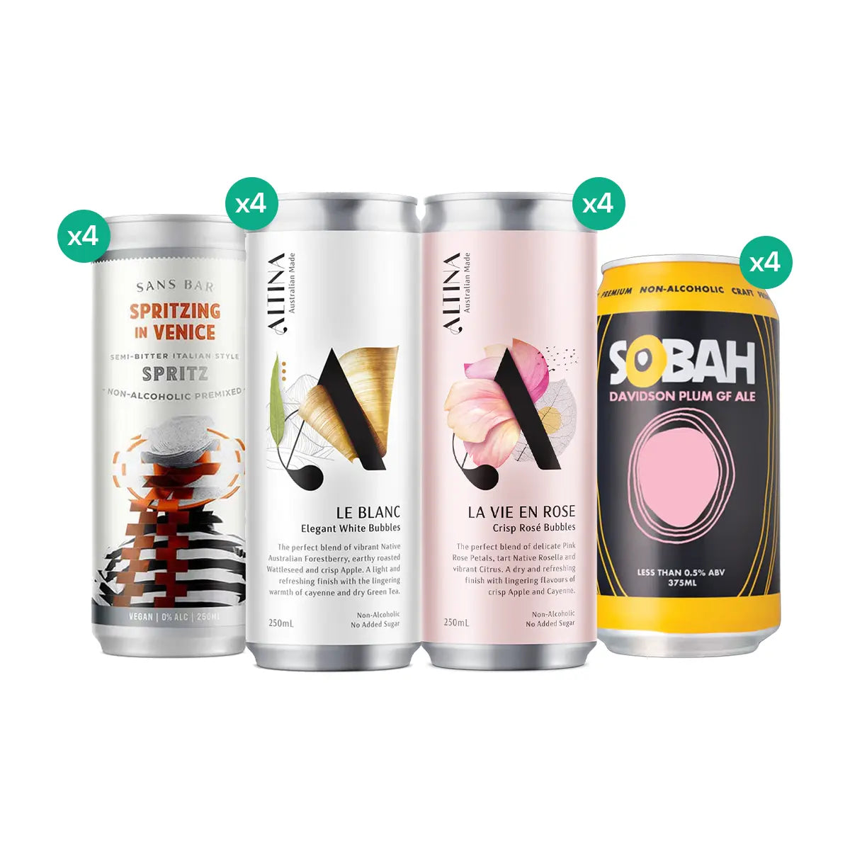 RTD Mix Bundle 16 Pack | Sans Drinks Australia