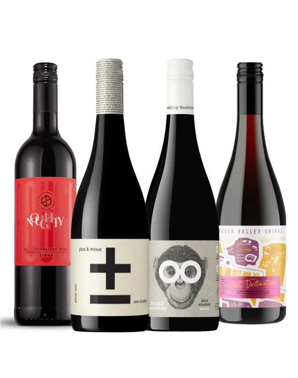 Aussie's Favourite Non-Alcoholic Red Wine Mix - 4 Pack | Non-Alcoholic ...