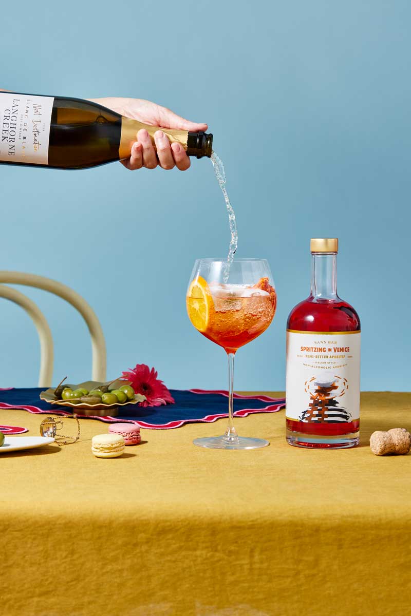 VIA Drinks Sparkling Margarita | Sans Drinks